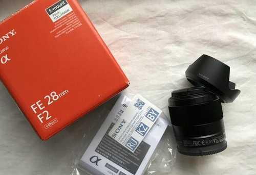 Sony FE 28mm f2