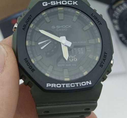 Часы Casio G-Shok GA-2100 хаки