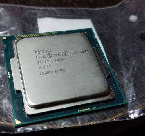 Процессор Intel Xeon e3-1230v3