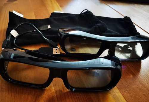 3d очки активные Sony 2шт