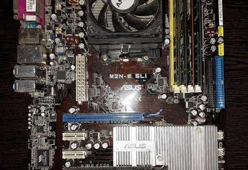 Asus M2N - E SLI + AMD Athlon 64 X2 + 4 gb DDR2