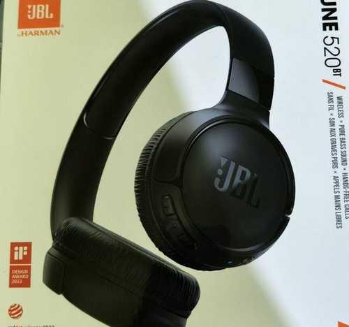 Беспроводные наушники jbl tune 520bt новые