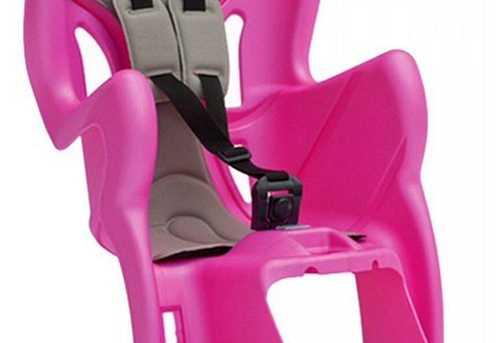 Велокресло Bellelli B-One Clamp цв. розовый Италия