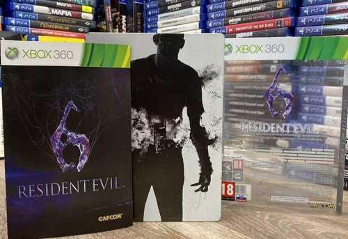 Resident Evil 6 Steelbook Xbox 360