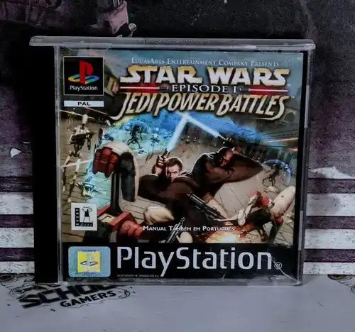 Диск Playstation 1 Star Wars Episode I: Jedi Power