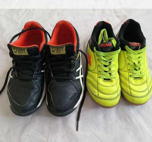 Футзалки, бампы, кроссовки asics 35 размер