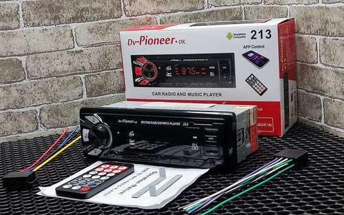 Автомагнитола Aux BT USB TF FM Pioneer 213