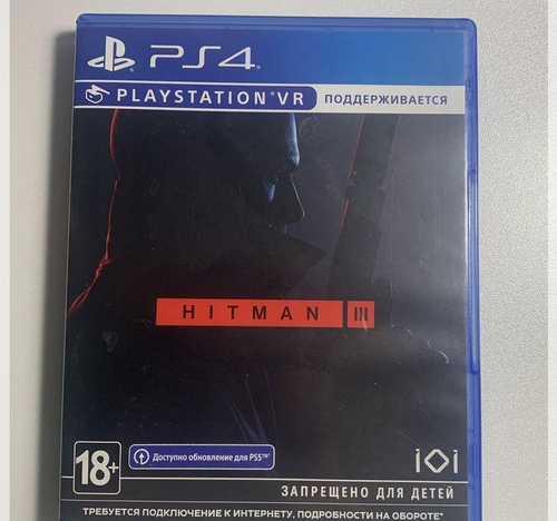 Hitman ps4 диск