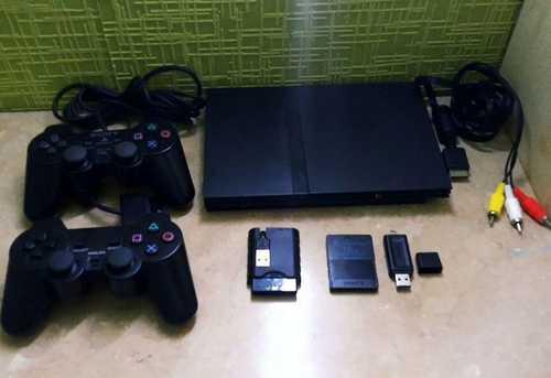 Sony PS2 + hdmi +флешка с играми