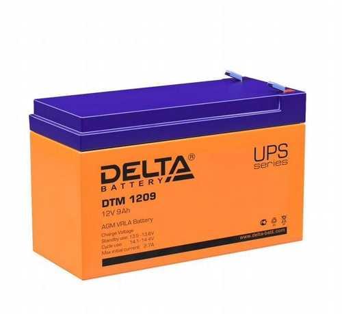 Российский аккумулятор Delta DTM 1209