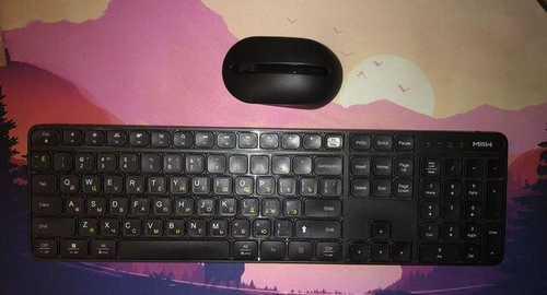 Беспроводная мышь и клавиатура xiaomi