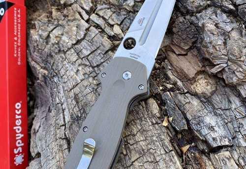 Складной нож Spyderco C215GP Ed Schempp EuroEdge