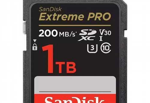 Карта памяти SanDisk Extreme Pro SD UHS I 1TB Card
