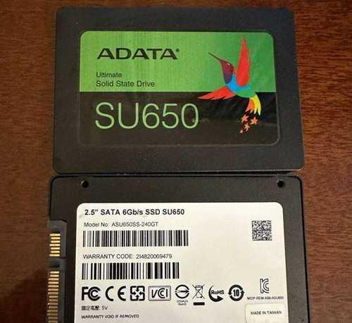 Adata su650 240Gb