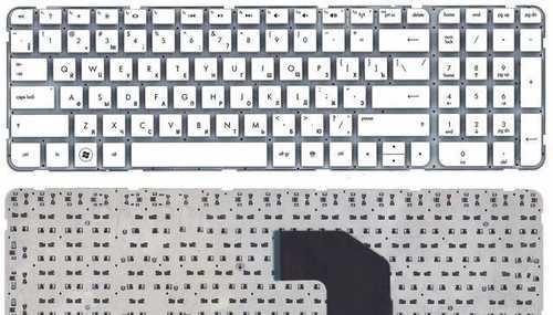 Клавиатура для HP Pavilion G6-2000 белая без рамки