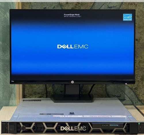 Сервер dell R640 10sff NVMe 2x8167M 64gb