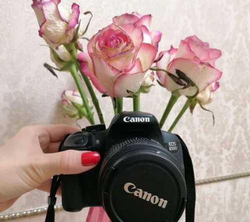 Зеркальный фотоаппарат Canon EOS 650D kit
