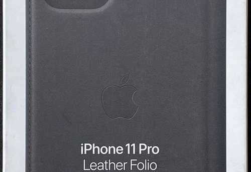 Чехол на iPhone 11 Pro кожаный