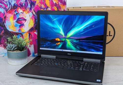 Dell Precision 7720 i7-7920HQ 16GB 512SSD nvidia