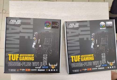 Новая Мат плата asus TUF gaming B550M-plus wifi II