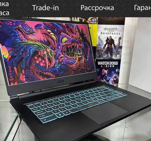 Ноутбук MSI Stealth 15M i7 11375H + RTX 3060