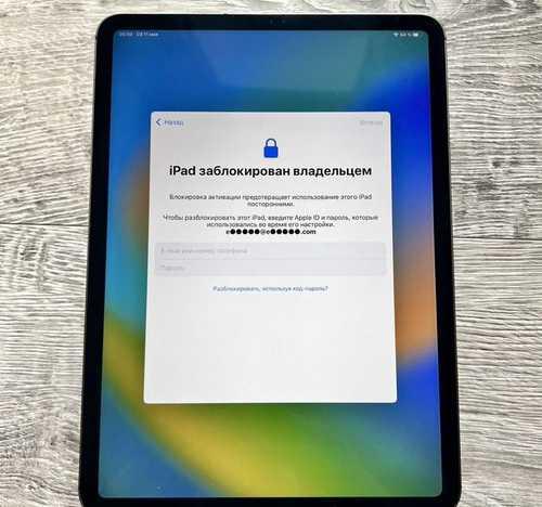 iPad Pro 11” 2018 1TB Wi-Fi +SIM заблокированный