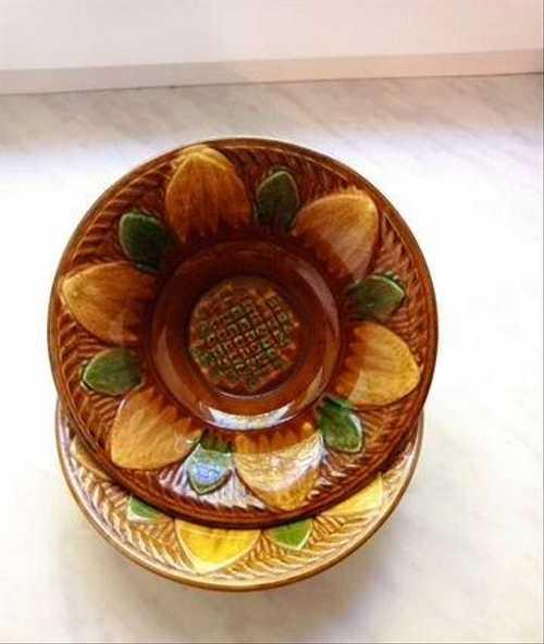 Салатник керамика зик
