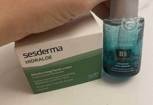 Sesderma hidraloe крем и сыворотка sesmahal b3