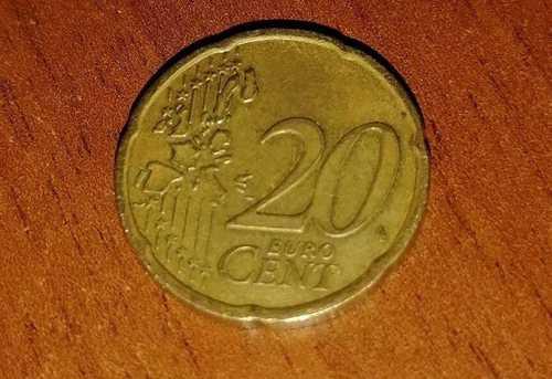 Монета Греция 2002 год