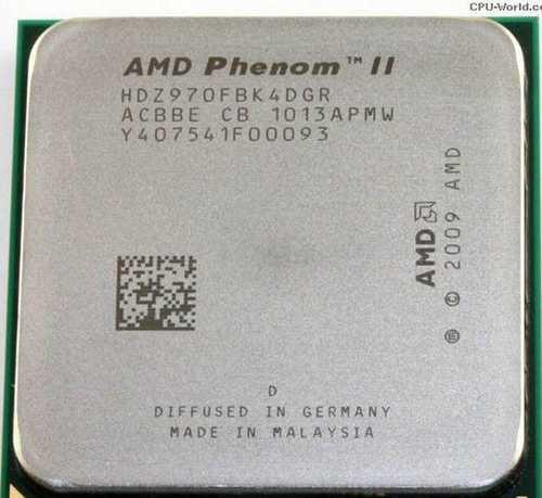 Процессор AMD Phenom II X4 970 Black Edition r. E0