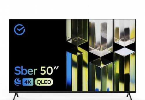 Новый qled-телевизор Sber-50 UHD 4K
