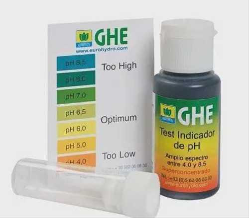 Жидкий pH тест GHE 60 мл