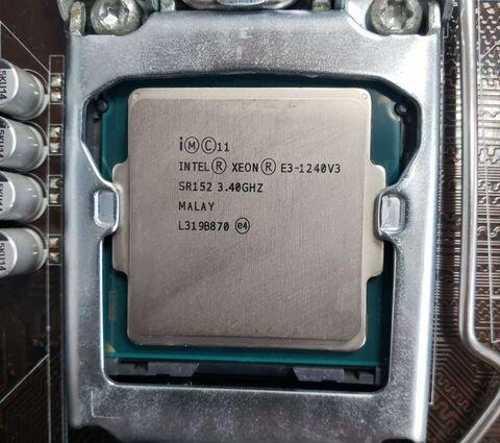 Процессор Xeon 1240v3 и Материнская плата B85