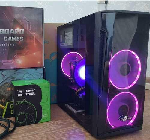 Новый пк 16ядер, rx580 8гб,озу32гб,ssd 480гб