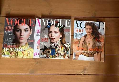 Журналы vogue