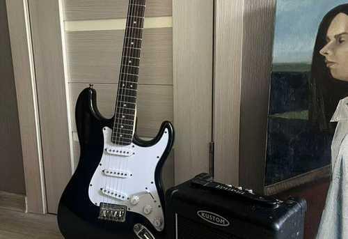 Электро гитара Fender Stratocaster + комбик XXX