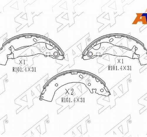 Колодки тормозные барабаные KIA RIO