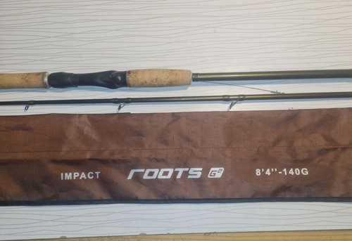 Кастинговый спиннинг BFT roots G2 impact 8'4" 140g