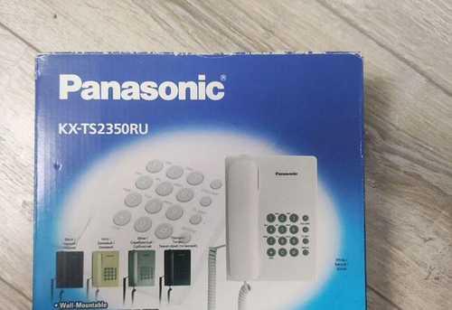 Телефон проводной Panasonic KX-TS2350 RU-B