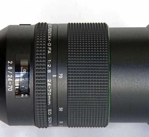 Объектив Pentax D FA 24-70mm f/2.8 ED SDM WR