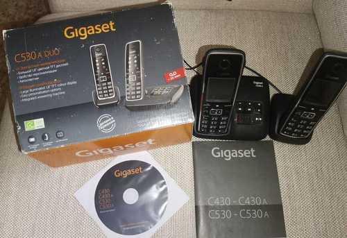 Радиотелефон gigaset c530a duo