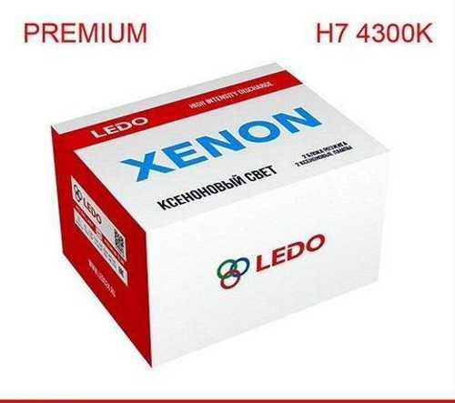 Комплект ксенона h7 4300k ledo premium (ac/12v)