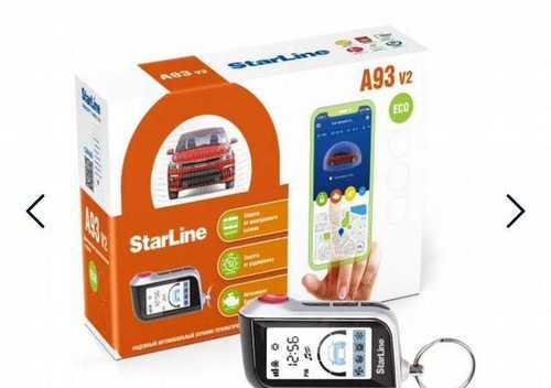 Сигнализация с автозапуском StarLine A93 v2 eco