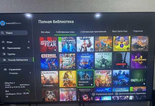 Xbox One + 24 игры (GTA V, MK 11, NFS и др)
