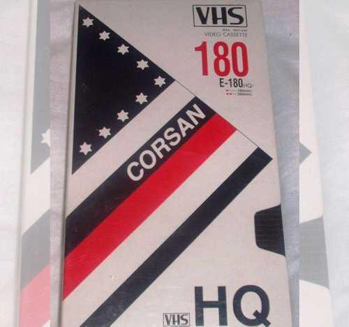 Видеокассета VHS E-180 HQ, Япония