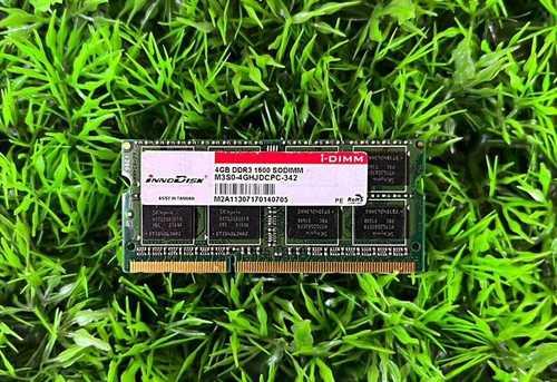 Оперативная пaмять InnoDisk DDR3 SO-dimm 4Gb 1600