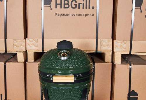 Керамический гриль Kamado HBGrill 13"/ 33см. Green