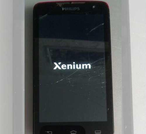 Philips Xenium W732 Red