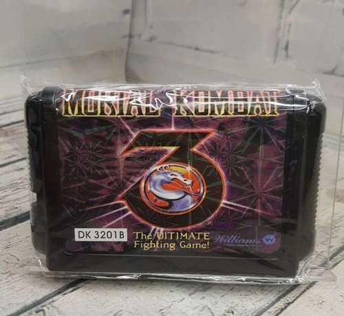 Картридж для Sega Ultimate Mortal Kombat 3