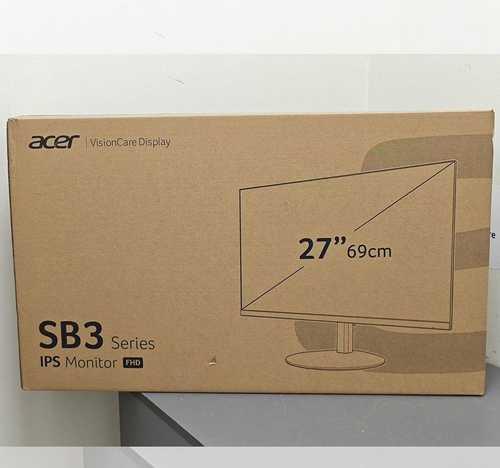 Игровой монитор Acer 27" IPS, 120Гц. Новый